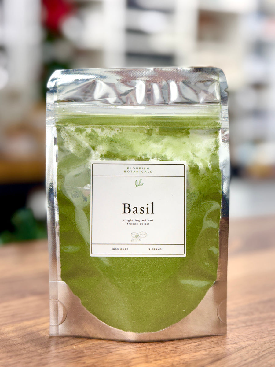 Freeze Dried Basil Powder - 9g - Flourish Botanicals – Maison Cookware ...
