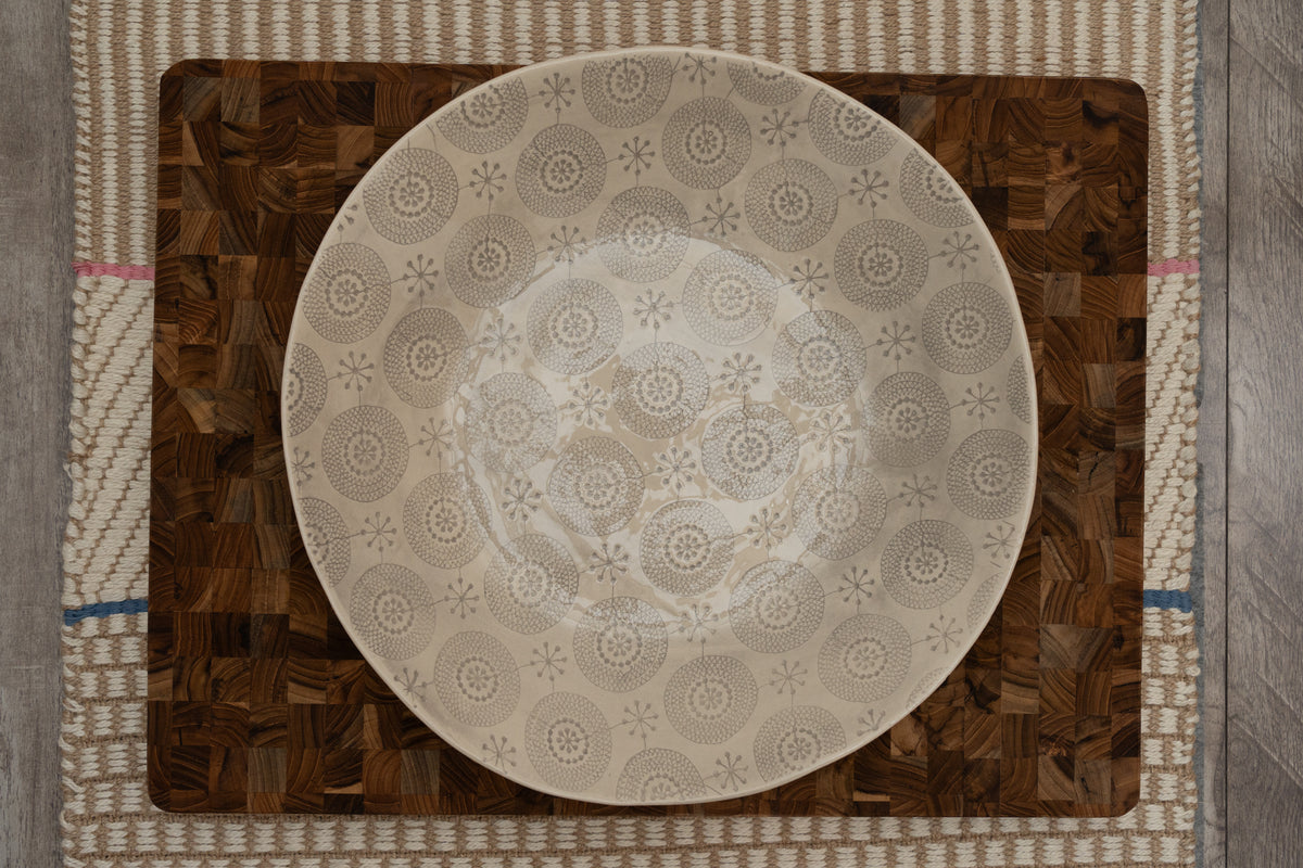 Wonki Ware Ceramics - XL Round Plate Serveware – Maison Cookware + Bakeware