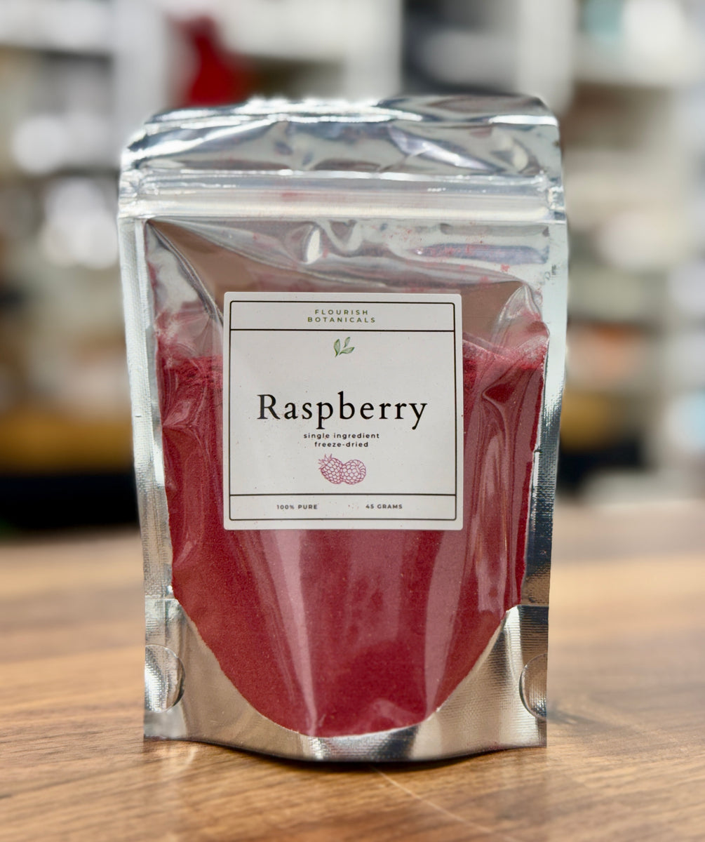 Freeze Dried Raspberry Powder - 45g - Flourish Botanicals – Maison ...