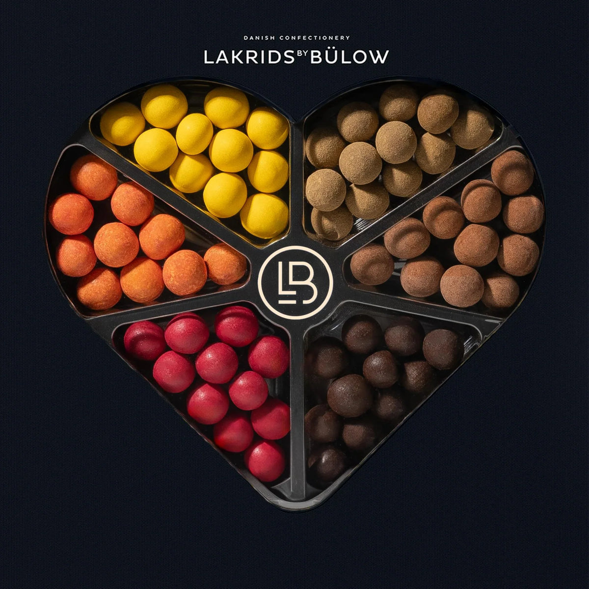 Lakrids by Bülow Love Selection Box - Heart Shaped - 450g – Maison ...