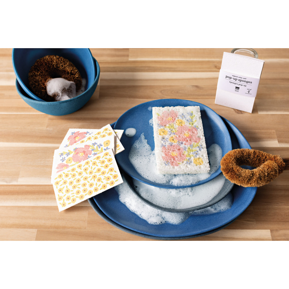 Sponge Pop Up Set/4 - Full Bloom – Maison Cookware + Bakeware