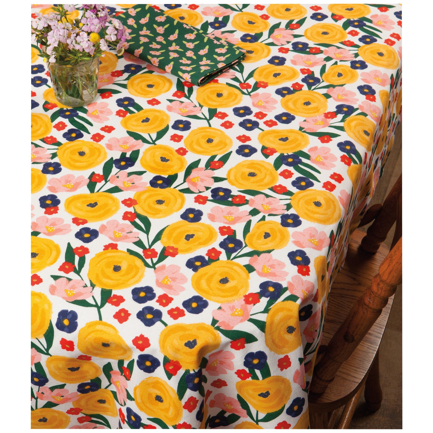 Full Bloom Tablecloth 90 x 60 inches – Maison Cookware + Bakeware