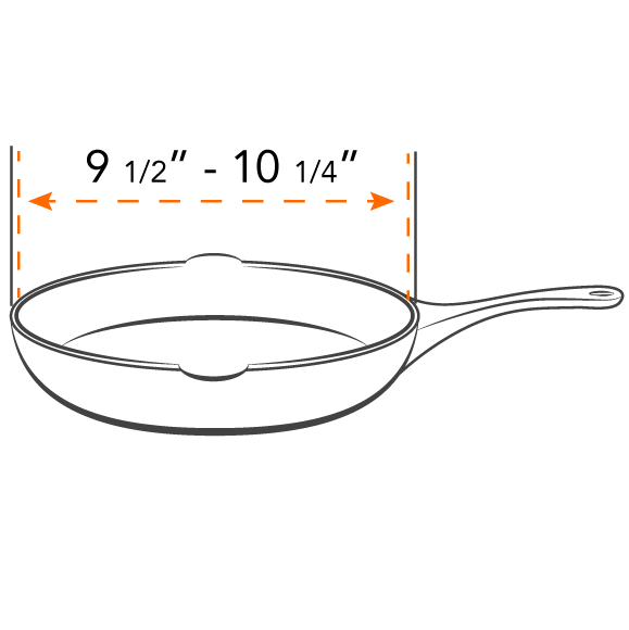 Frywall 10" Splatter Guard Red – Maison Cookware + Bakeware