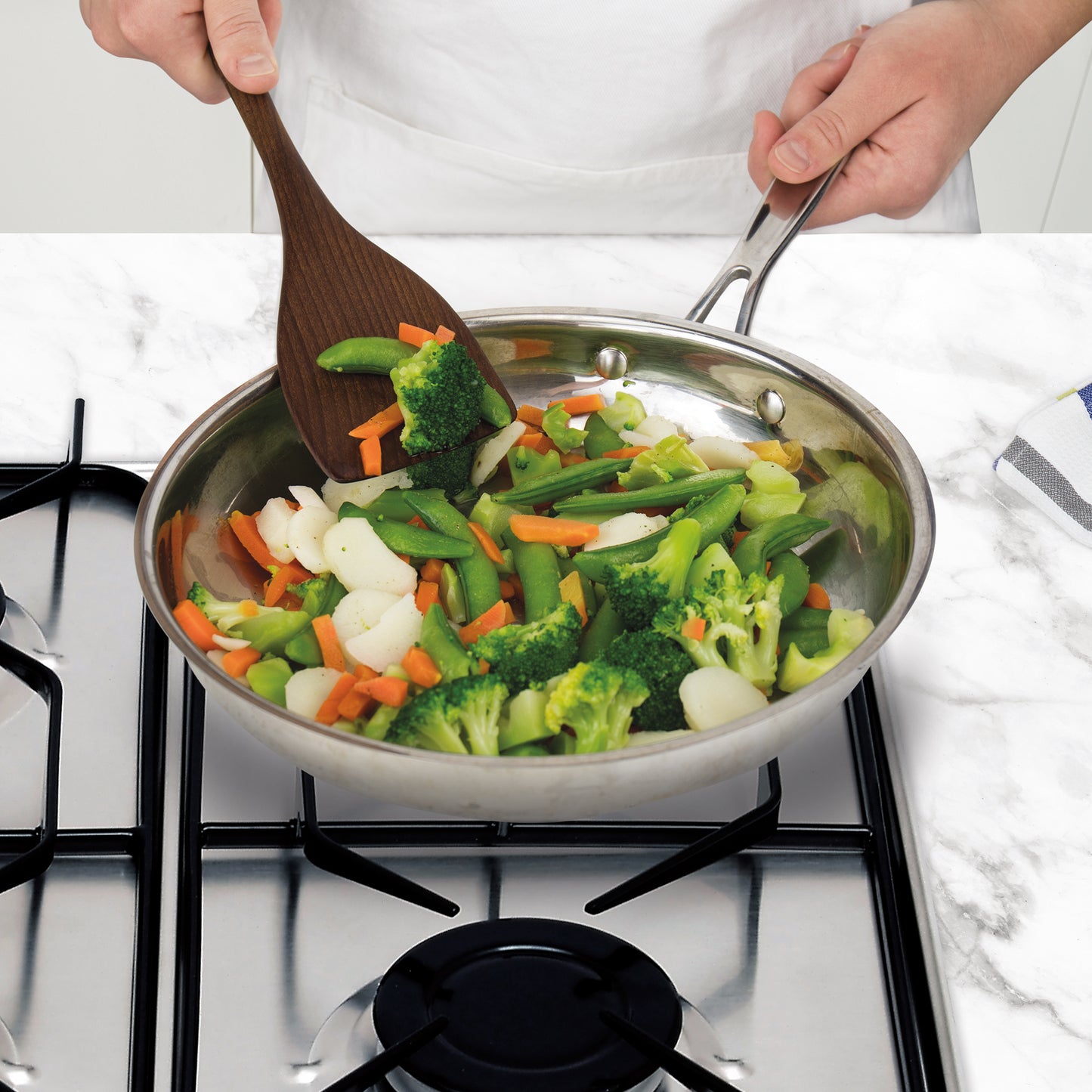 TOVOLO® Toasted Beechwood Angled Turner – Maison Cookware + Bakeware