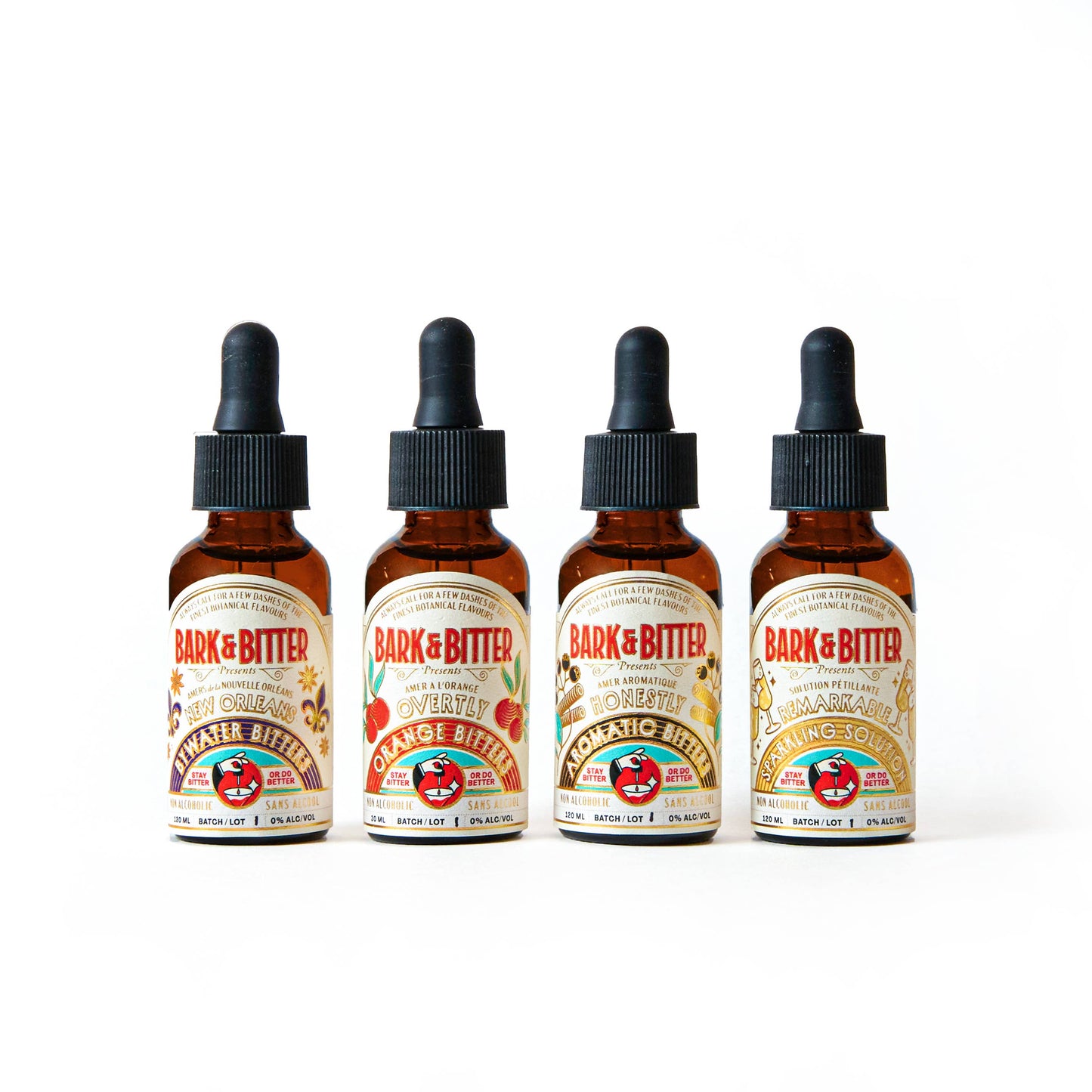 Essential Cocktail Bitters Sampler Kit (Alcohol-Free) – Maison Cookware ...