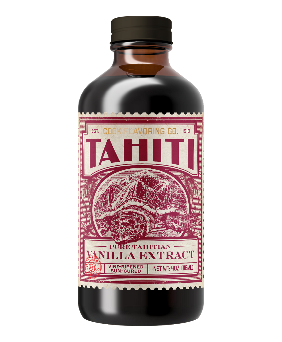 Single Origin Pure Tahitian Vanilla Extract - 118ml/4oz – Maison ...