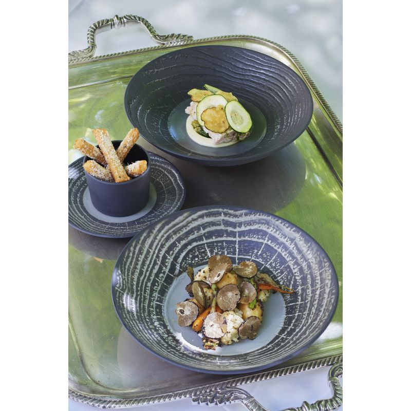 Revol Arborescence Liquorice Coupe Deep Plate 24cm – Maison Cookware ...