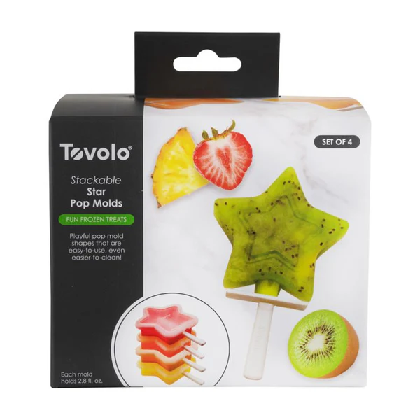 TOVOLO® Stackable Star Pop Molds S/4 – Maison Cookware + Bakeware