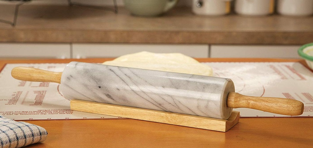 Marble Rolling Pin + Base 10” – Maison Cookware + Bakeware