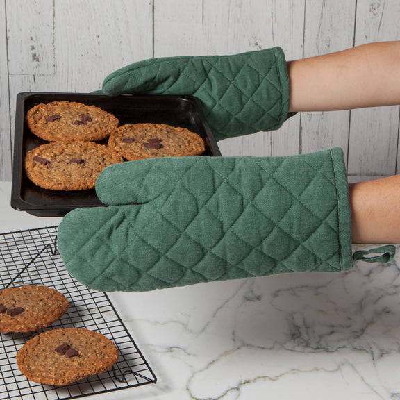 Mitt - Heirloom Stonewash - Jade – Maison Cookware + Bakeware