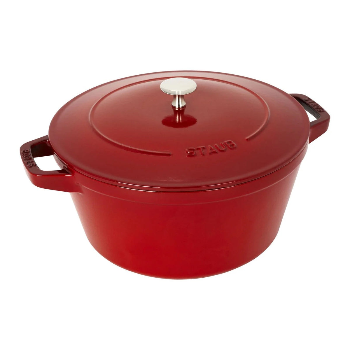 Staub 4pc Stackable Set - Cherry – Maison Cookware + Bakeware