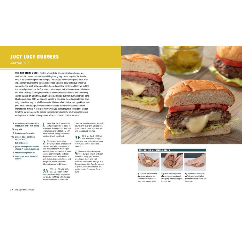 The Ultimate Burger - America's Test Kitchen – Maison Cookware + Bakeware