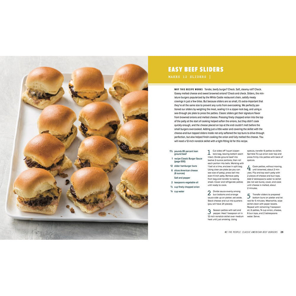 The Ultimate Burger - America's Test Kitchen – Maison Cookware + Bakeware