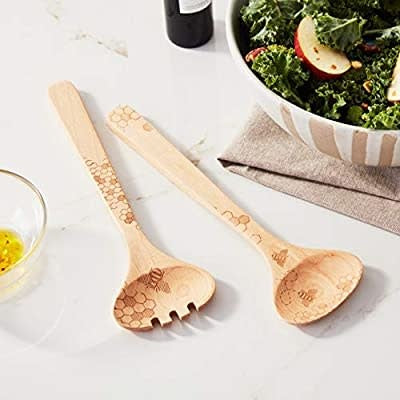 Beechwood Salad Set - Honey Bee – Maison Cookware + Bakeware